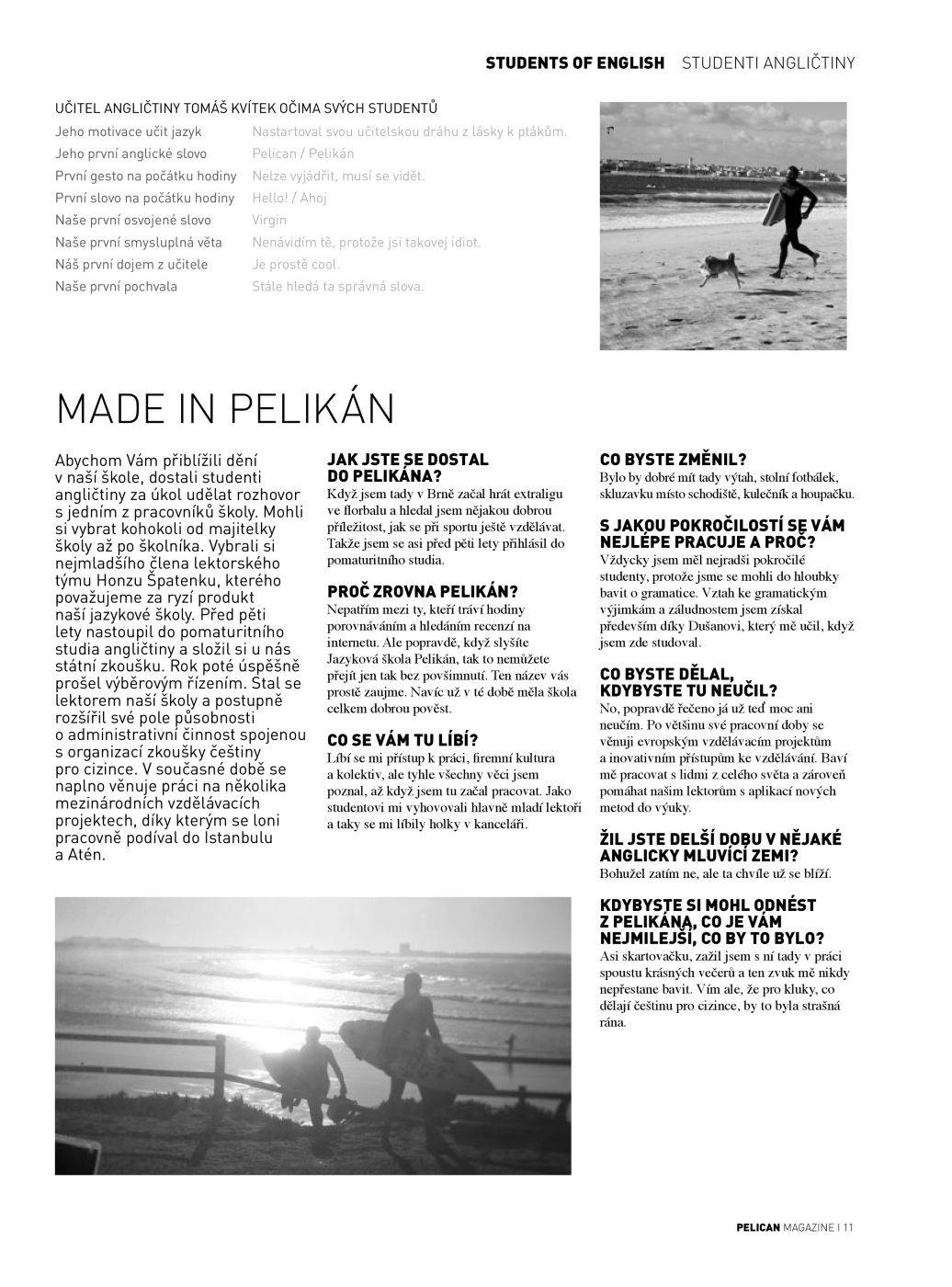 PELICAN-Magazine-2013-10 – Jazyková škola Pelican